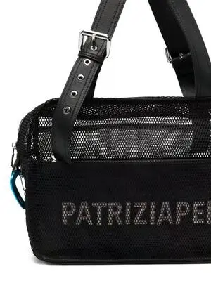 Patrizia Pepe Mesh Shoulder Bag