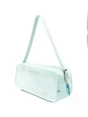 Patrizia Pepe Mesh Shoulder Bag - Green