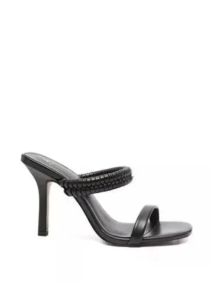 Patrizia Pepe Leather Stiletto Sandals