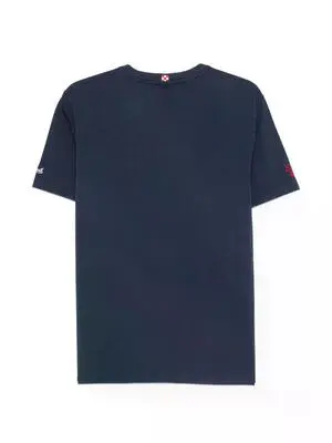 MC2 SAINT BARTH Portofino Embroidered T-shirt - Blue