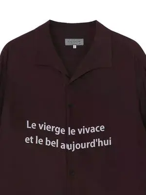 Yohji Yamamoto Long Sleeve Shirt