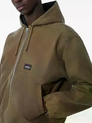 StÜssy Logo Appliqué Hooded Jacket