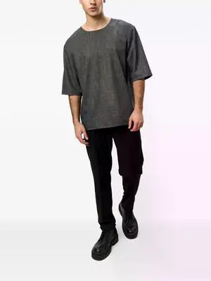 HAMZA Tapered Trousers - Black