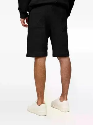 HAMZA Diamond Track Shorts - Black