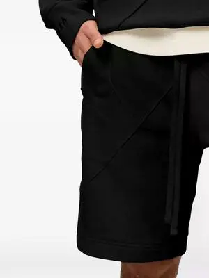 HAMZA Diamond Track Shorts - Black