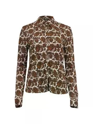 NILI LOTAN Paisley-print Blouse