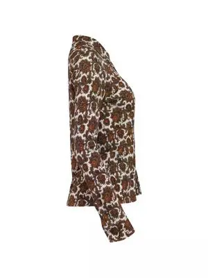 NILI LOTAN Paisley-print Blouse