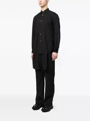 Comme Des Garçons Asymmetrical Long-sleeve Shirt