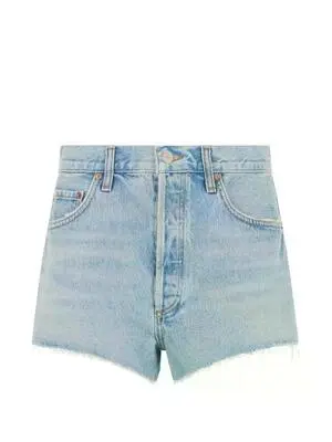 AGOLDE Button-fastening Denim Shorts
