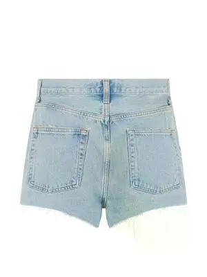 AGOLDE Button-fastening Denim Shorts