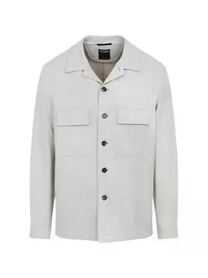 Zegna Pocket-detail Overshirt - Grey