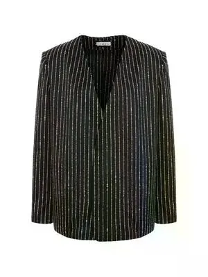 HAMZA 247 Striped Blazer