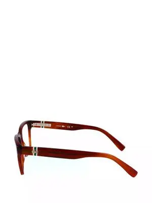 Lacoste Full-rim Square Eyeglasses - Brown