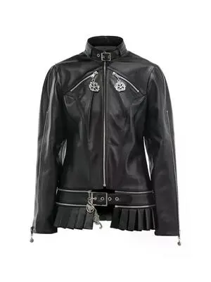 CHOPOVA LOWENA Pleated Buckle Jacket