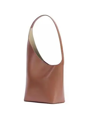AESTHER EKME Demi Une Leather Tote Bag - Brown