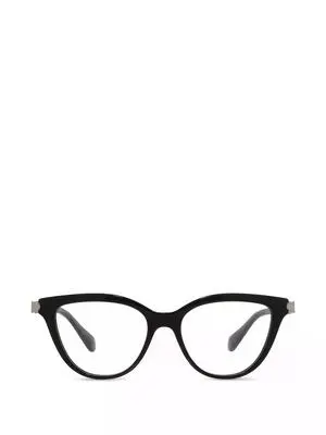 FERRAGAMO Cat-eye Frame Eyeglasses - Black