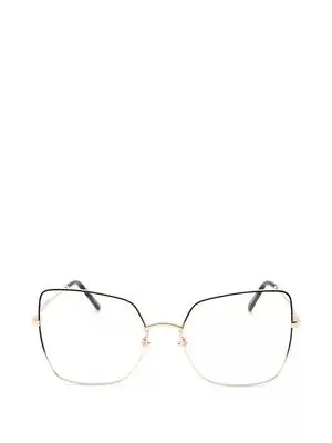 Marc Jacobs Cat Eye Eyeglasses - Gold