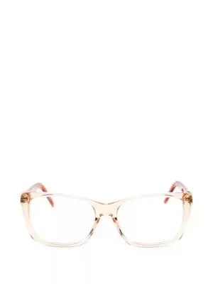 Marc Jacobs Full Rim Square Eyeglasses - Pink