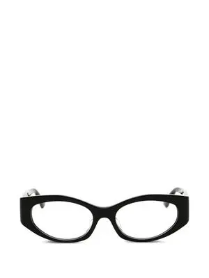Versace Oval-frame Eyeglasses