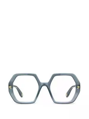 Marc Jacobs Geometric-frame Eyeglasses - Blue