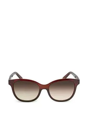 FERRAGAMO Cat-eye Full-rim Sunglasses - Brown
