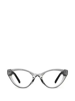 Clear Cat Eye Glasses