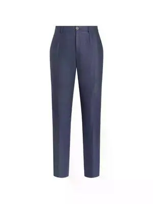Dolce & Gabbana Linen Regular Fit Pants