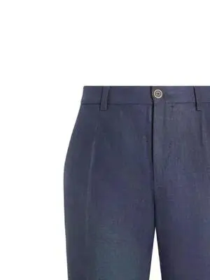 Dolce & Gabbana Linen Regular Fit Pants