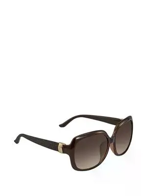 FERRAGAMO Square-frame Sunglasses - Brown