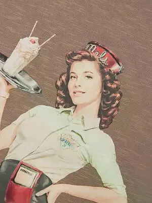 REPRESENT X Mel's Diner Pocket Graphic T-shirt - Brown