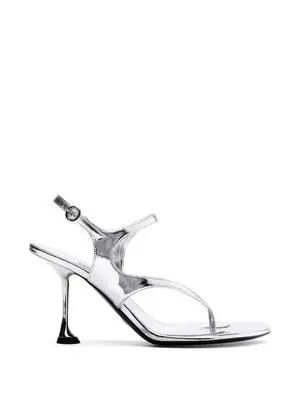 Proenza Schouler Silver Tone Sandals For Women