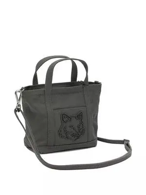 Maison Kitsuné Fox Head Tote Bag - Grey