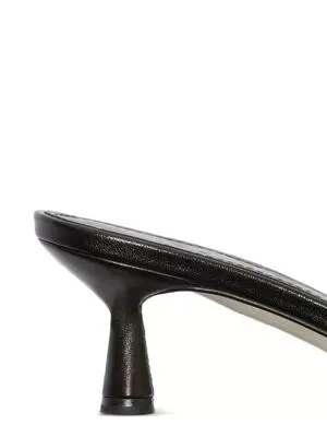 AeydĒ Vero Crossover Strap Sandals - Black