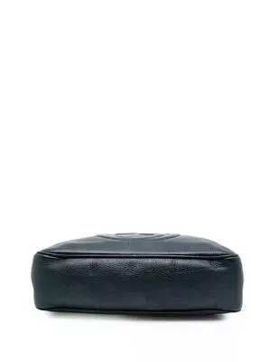Gucci Leather Soho Chain Shoulder Bag - Black