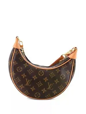 LOUIS VUITTON Loop Handbag Monogram Canvas - Brown