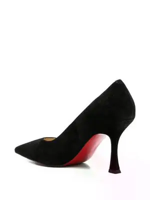 ADRIANNA FERETTI Pointed-toe Suede Pumps