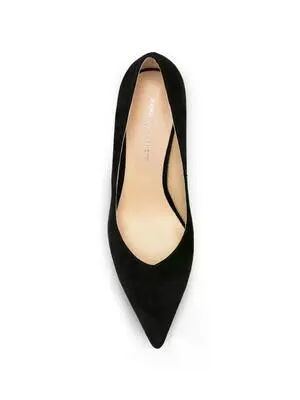 ADRIANNA FERETTI Pointed-toe Suede Pumps