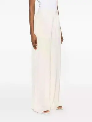 Patrizia Pepe Elastic-waist Wide-leg Pants