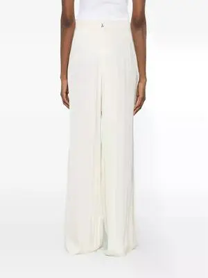 Patrizia Pepe Elastic-waist Wide-leg Pants