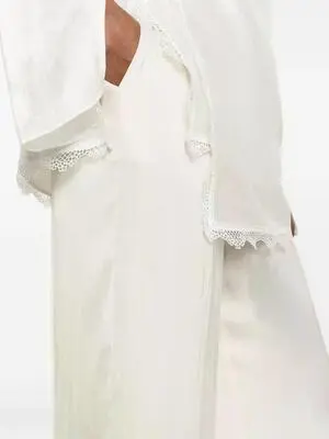 Patrizia Pepe Elastic-waist Wide-leg Pants