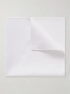 Men's White Pocket Squares