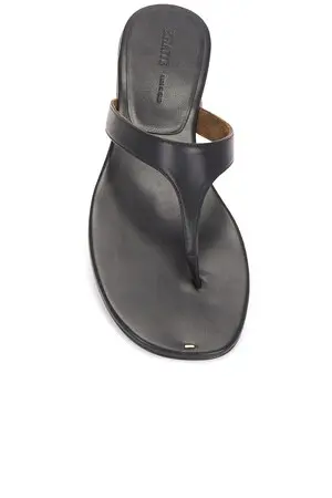 Khaite Archer Thong Sandal - Black