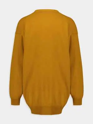 PAULA Rubelita Cashmere Short Cardigan - Orange