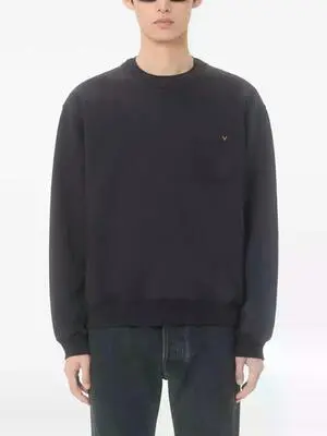 Valentino Garavani Cotton Sweatshirt With Vgold