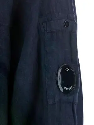 C.P. COMPANY Linen Shirt - Blue
