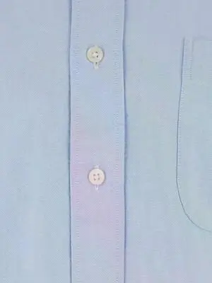 SEBAGO Oxford Button-down Chest-pocket Cotton Shirt