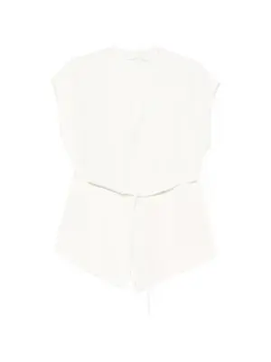 PHILIA LOFT Drawstring Waist Gilet