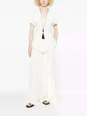 PHILIA LOFT Drawstring Waist Gilet