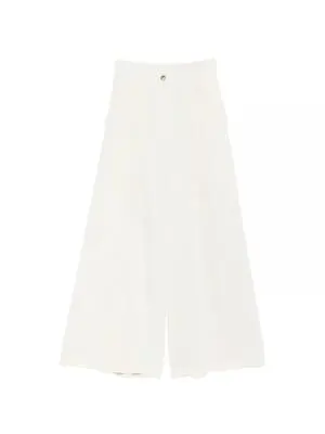PHILIA LOFT Pleated Wide-leg Trousers