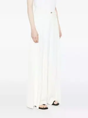 PHILIA LOFT Pleated Wide-leg Trousers